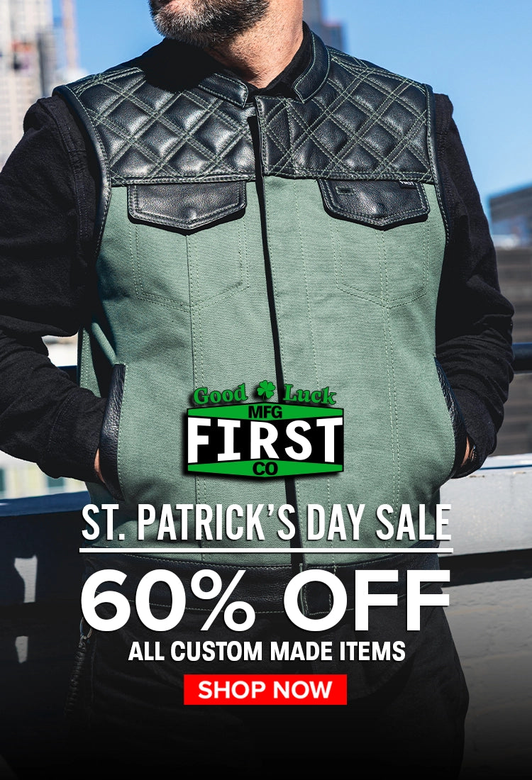 First MFG Co. - Motorcycle Leather Apparel & Gear Since 1987