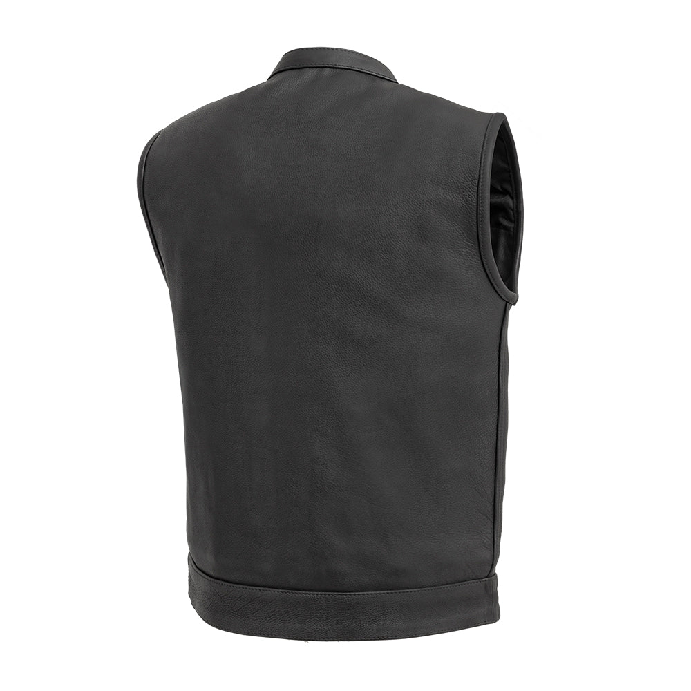 Hotshot Men's Motorcycle Leather Vest – First MFG Co – First ...