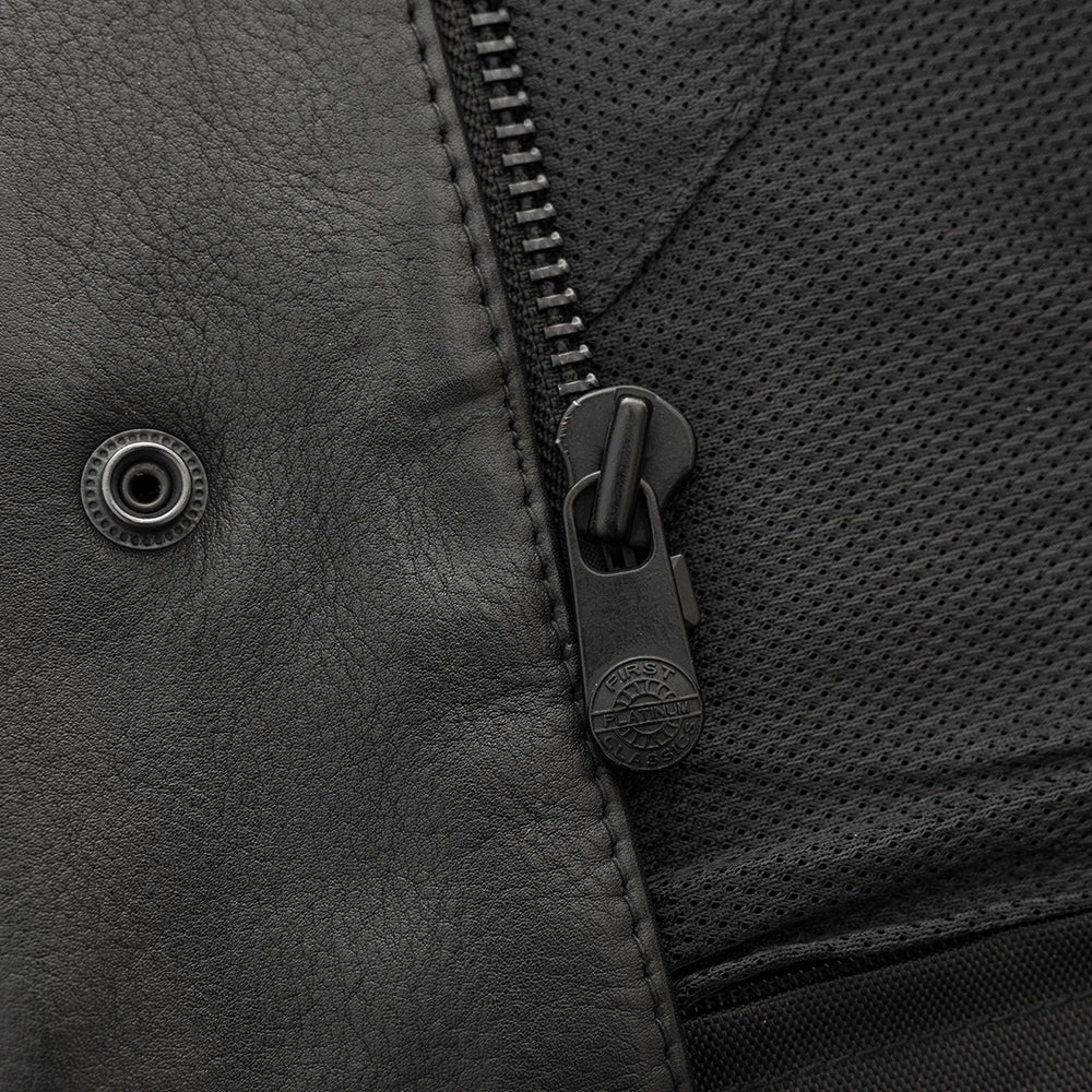 Hotshot Men's Motorcycle Leather Vest – First MFG Co – First ...