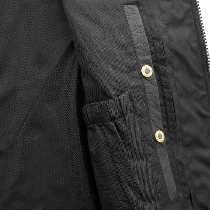 Badlands Men's Motorcycle Leather Vest – First MFG Co