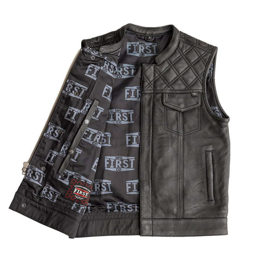 FMCo Men's Signature Leather Vest – First MFG Co