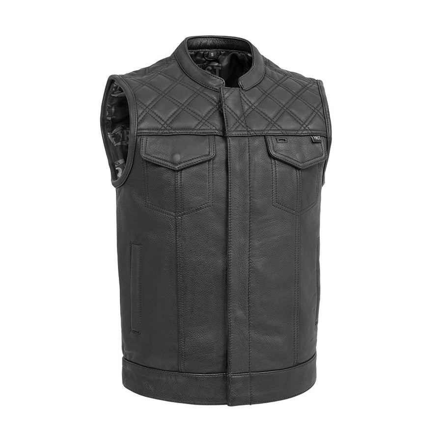 FMCo Men's Signature Leather Vest – First MFG Co