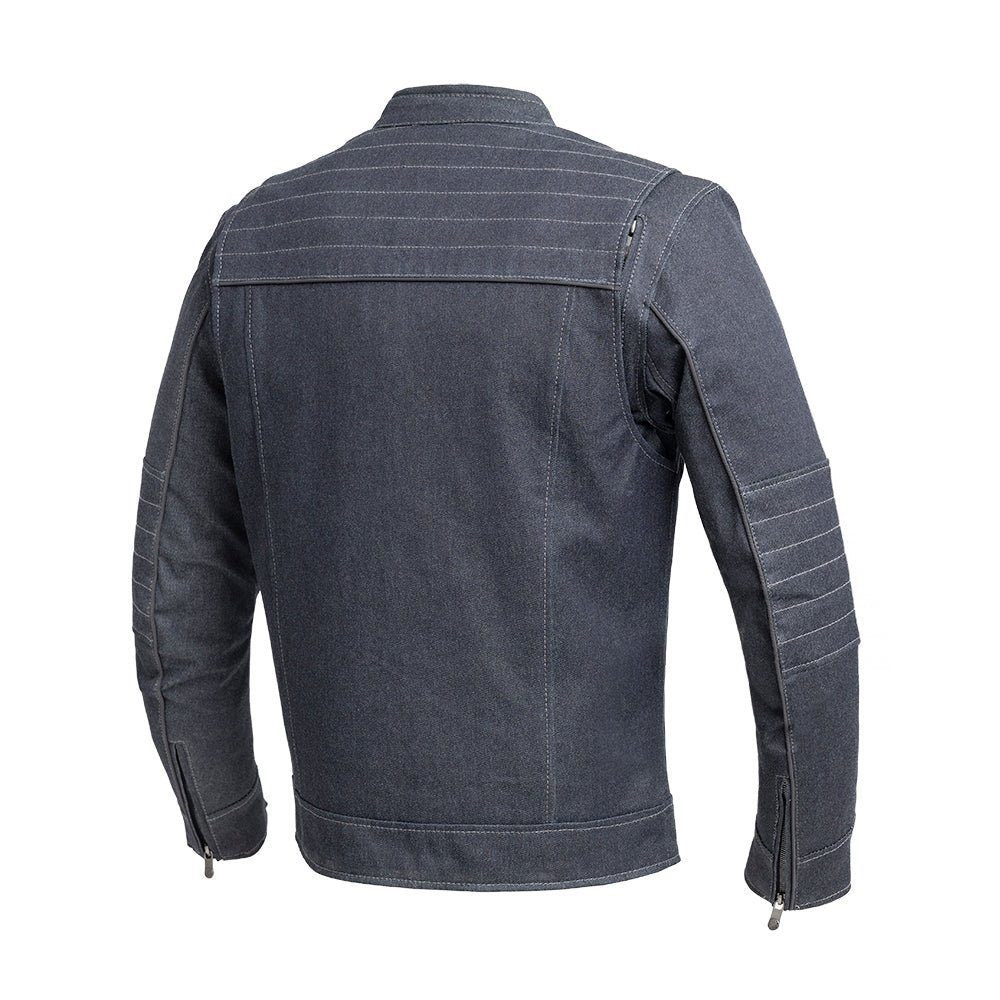 Rowdy Motorcycle Thunder Denim Jacket – First MFG Co