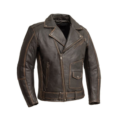 Men's Motorcycle Leather Jackets - First Mfg. Co. – First Manufacturing ...
